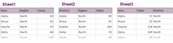 Power Query: Rename columns in nested tables from list (without errors)