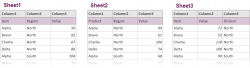 Power Query: Rename columns in nested tables from list (without errors)