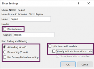 How to make cross filter visuals in Excel (amazing interactive visuals ...