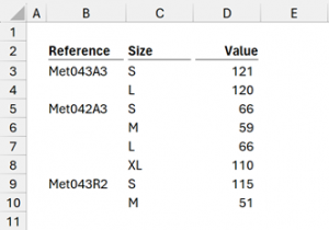 When you should merge cells in Excel - 3 scenarios