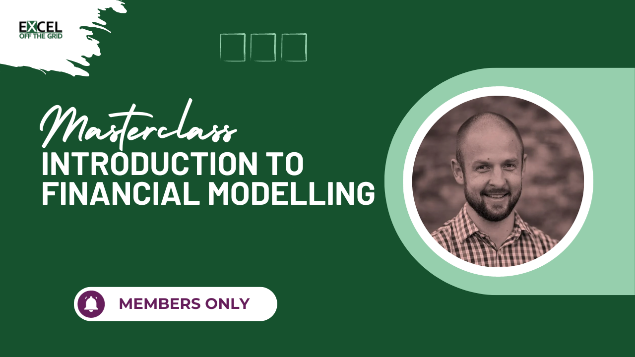 Events - Excel Off The Grid