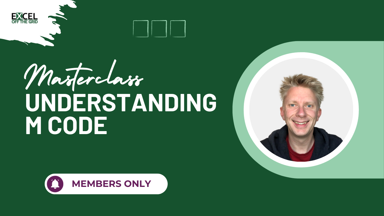 Events - Excel Off The Grid