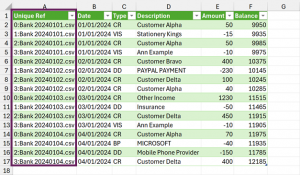 How to add manual information to a query (commentary & references)