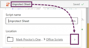 How to automate Excel with reusable Office Scripts