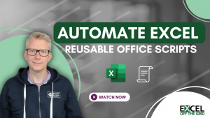 How to automate Excel with reusable Office Scripts