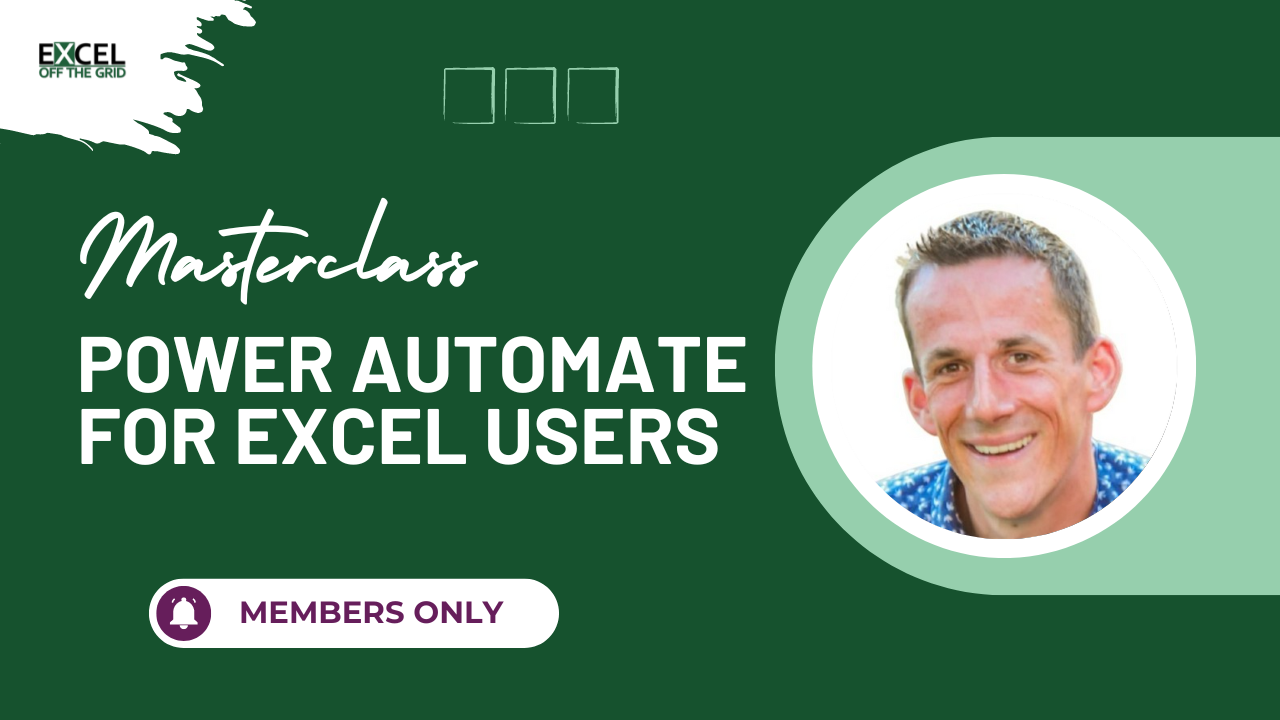 Events - Excel Off The Grid