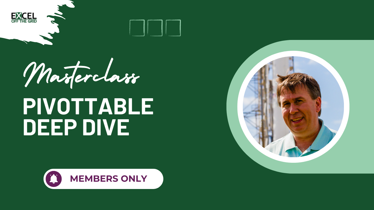 Events - Excel Off The Grid