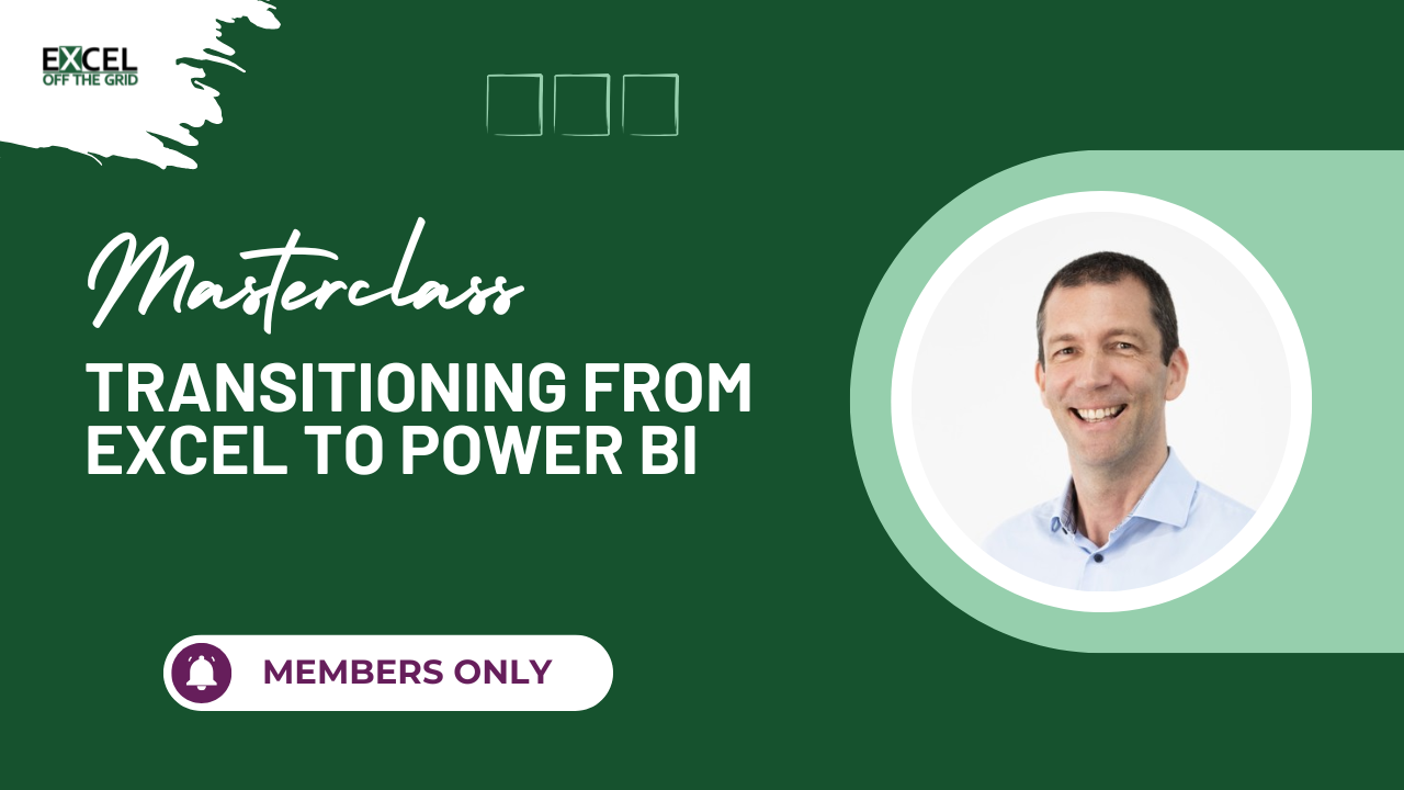 Events - Excel Off The Grid