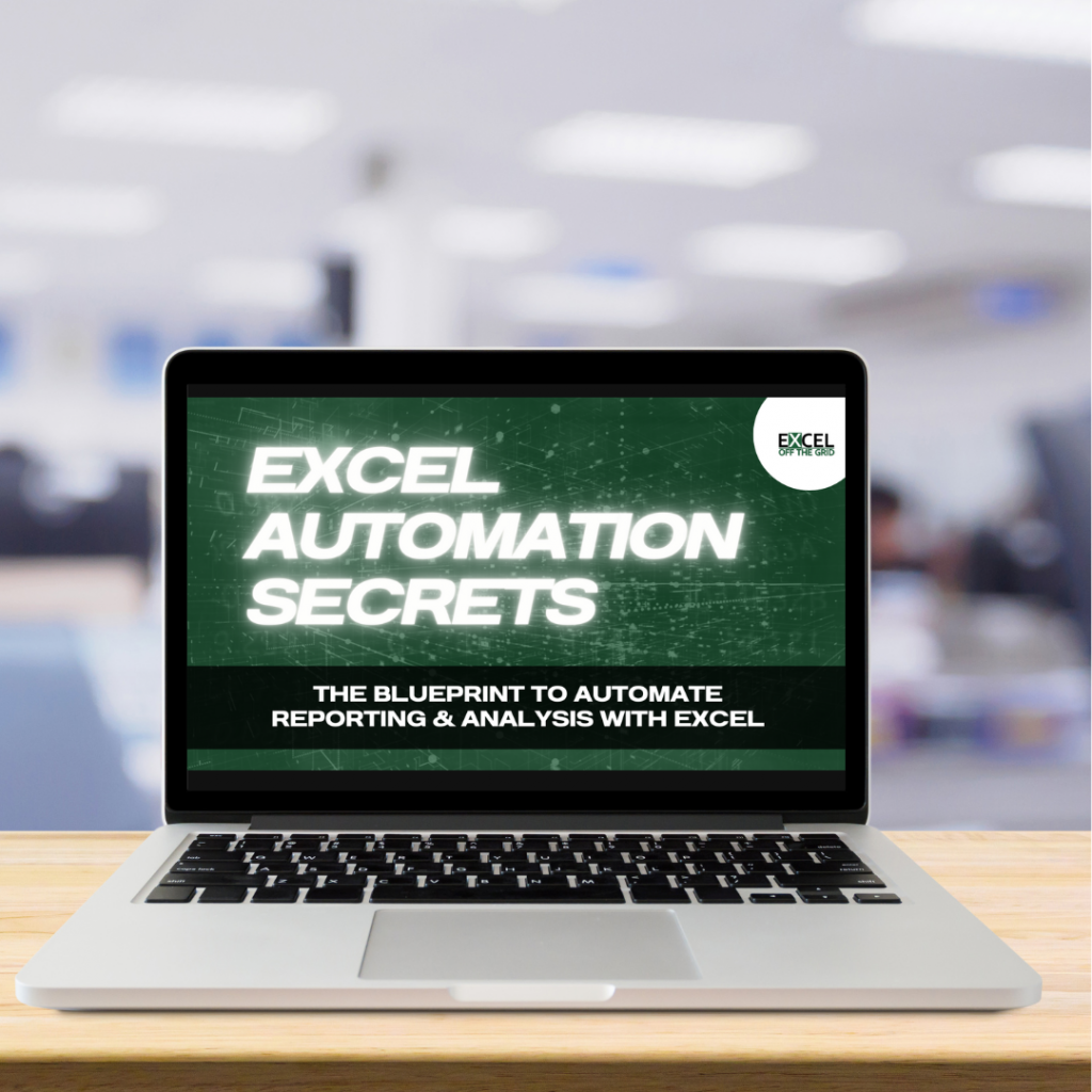 Excel Automation Secrets - Excel Off The Grid