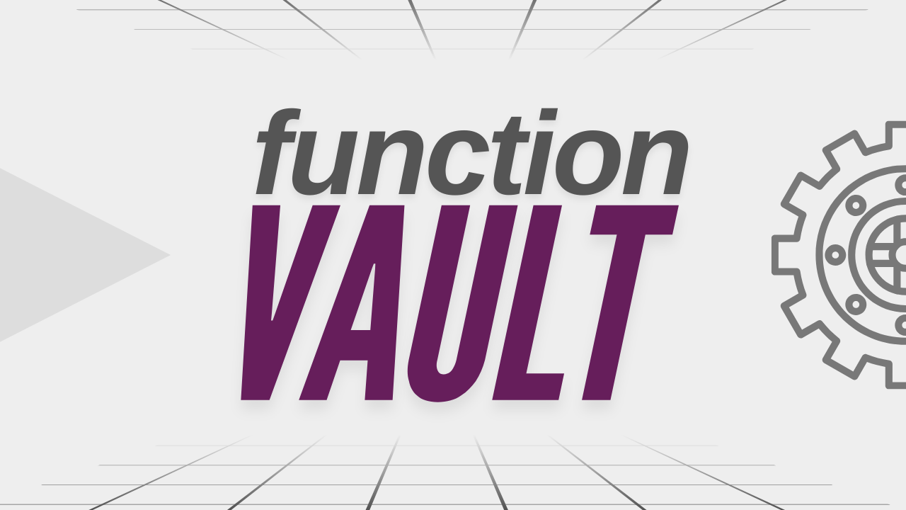 Function Vault - Excel Off The Grid