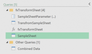 Combine multiple sheets in Power Query with a Transform Sample Sheet ...
