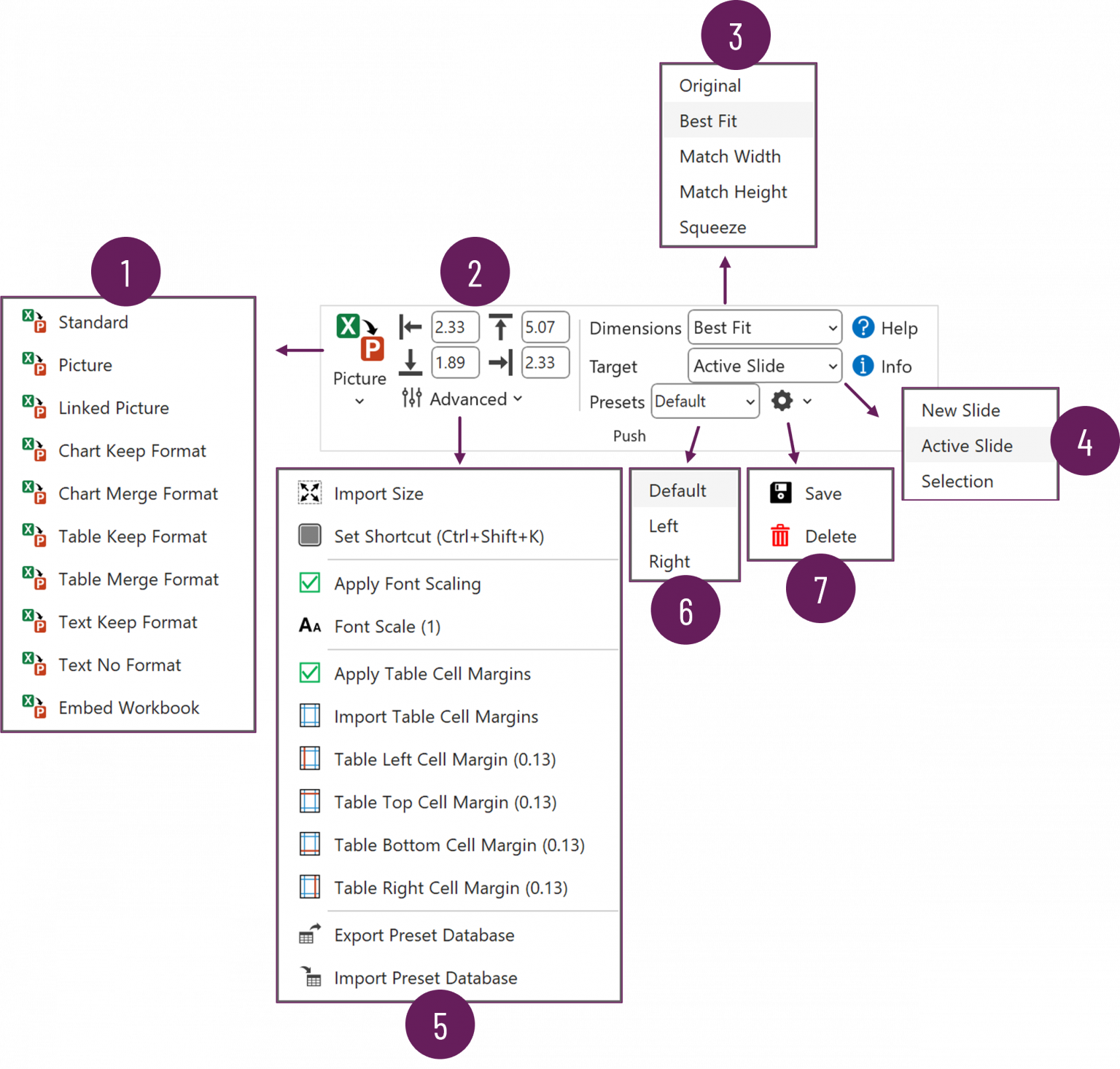 Push - Feature Overview - Excel Off The Grid